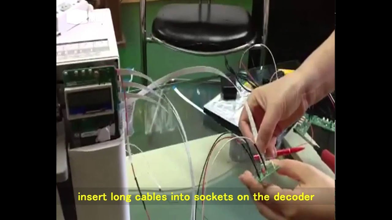 for Epson TM-C3500 chip decoder QE-3500-B - YouTube