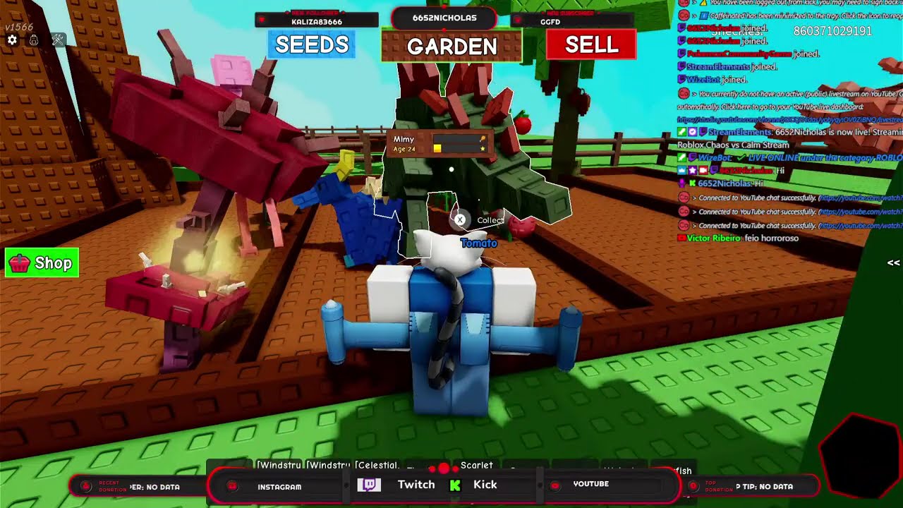 🧠 Brain Rot & 🌱 Grow a Garden | Roblox Chaos vs Calm Stream - YouTube