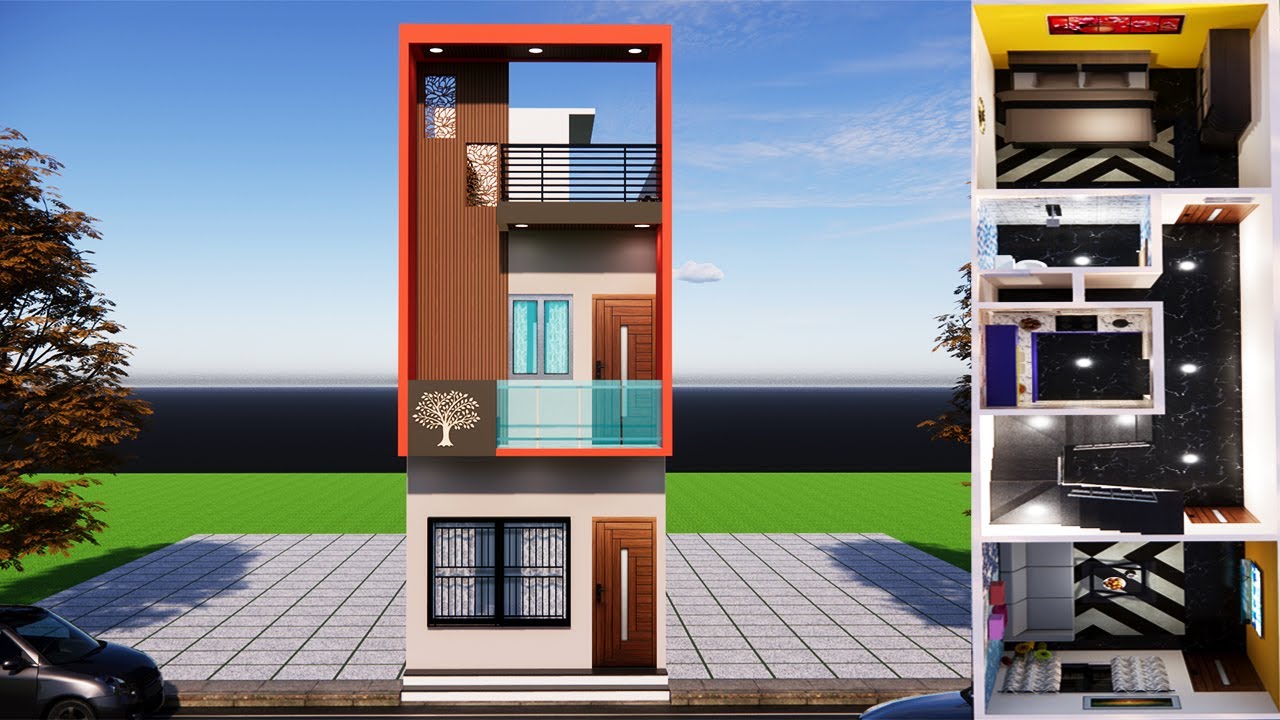 12x50 small house plan 12x50 ghar ka naksha - YouTube