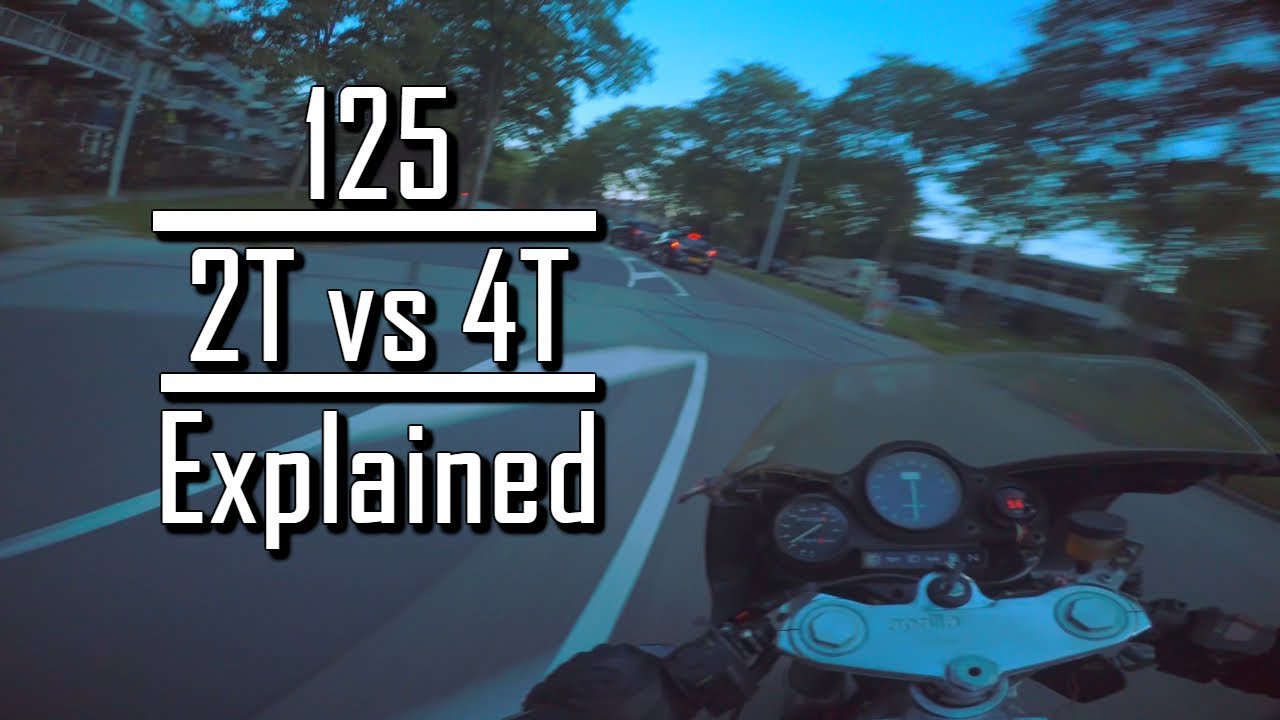 125cc 2T vs 4T explained [Eng sub] - |Mopedlyfe| - YouTube