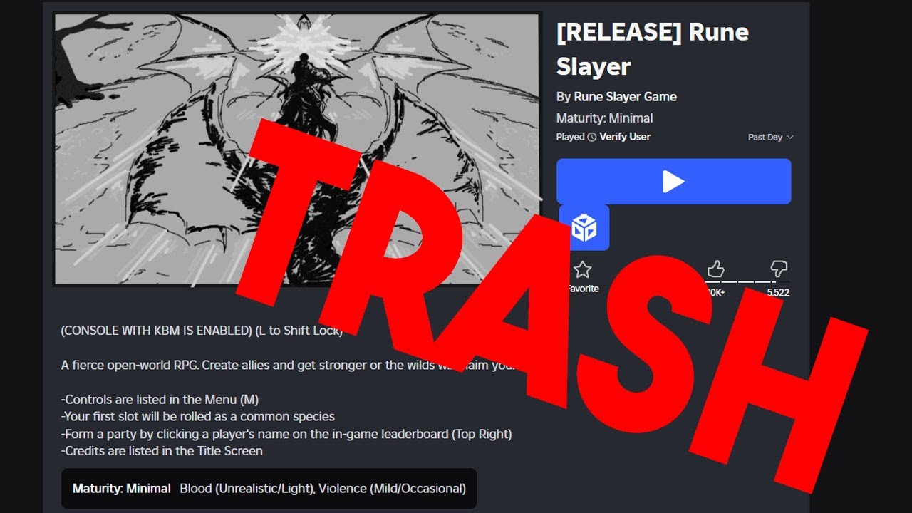 rune slayer is trash! - YouTube