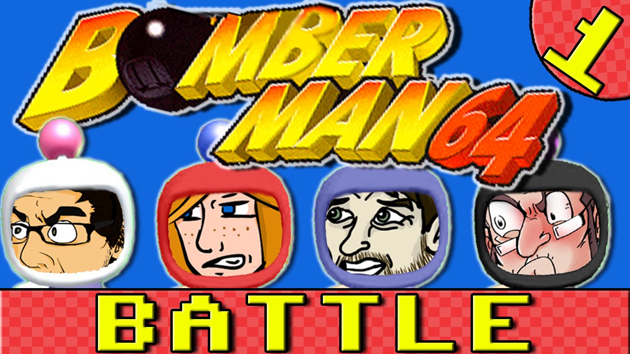 Let's Play Bomberman 64 (Multiplayer) - 4 Player Battle Mode - Part 1 ...