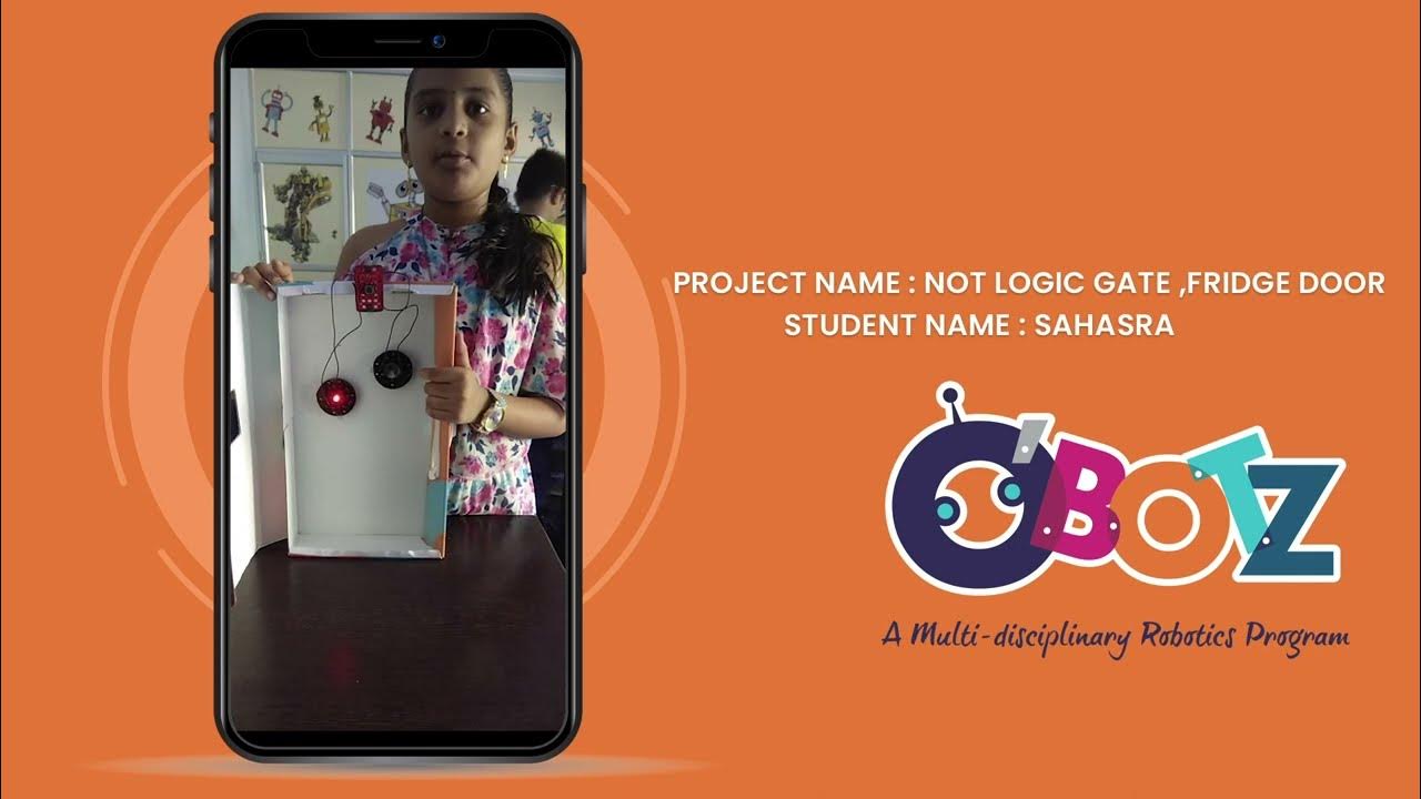 Fridge Door | Level 1 | O'Botz Student Project | Robotics Program for Children - YouTube