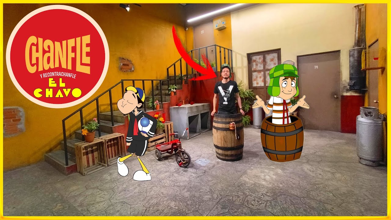 Visité La Vecindad De El Chavo Del 8: Restaurante Chanfle Y ...
