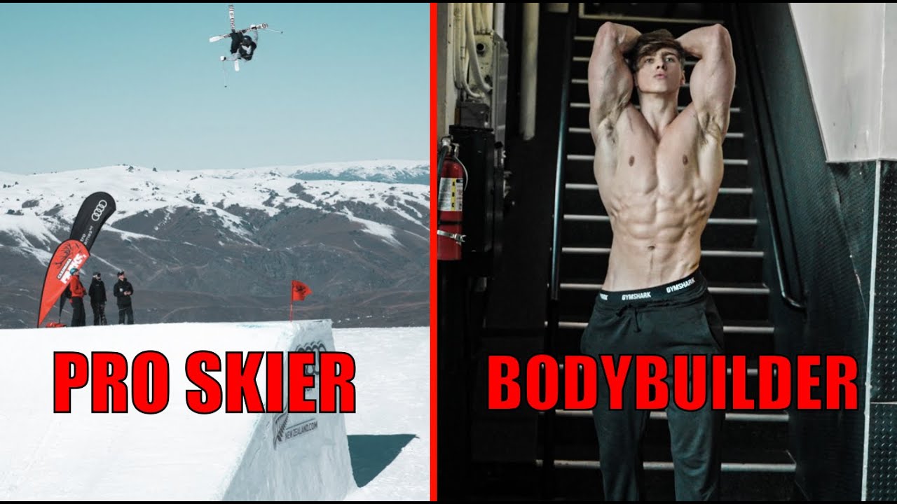 PRO SKIER / BODYBUILDER | DAY IN THE LIFE | 335 BENCH PR - YouTube