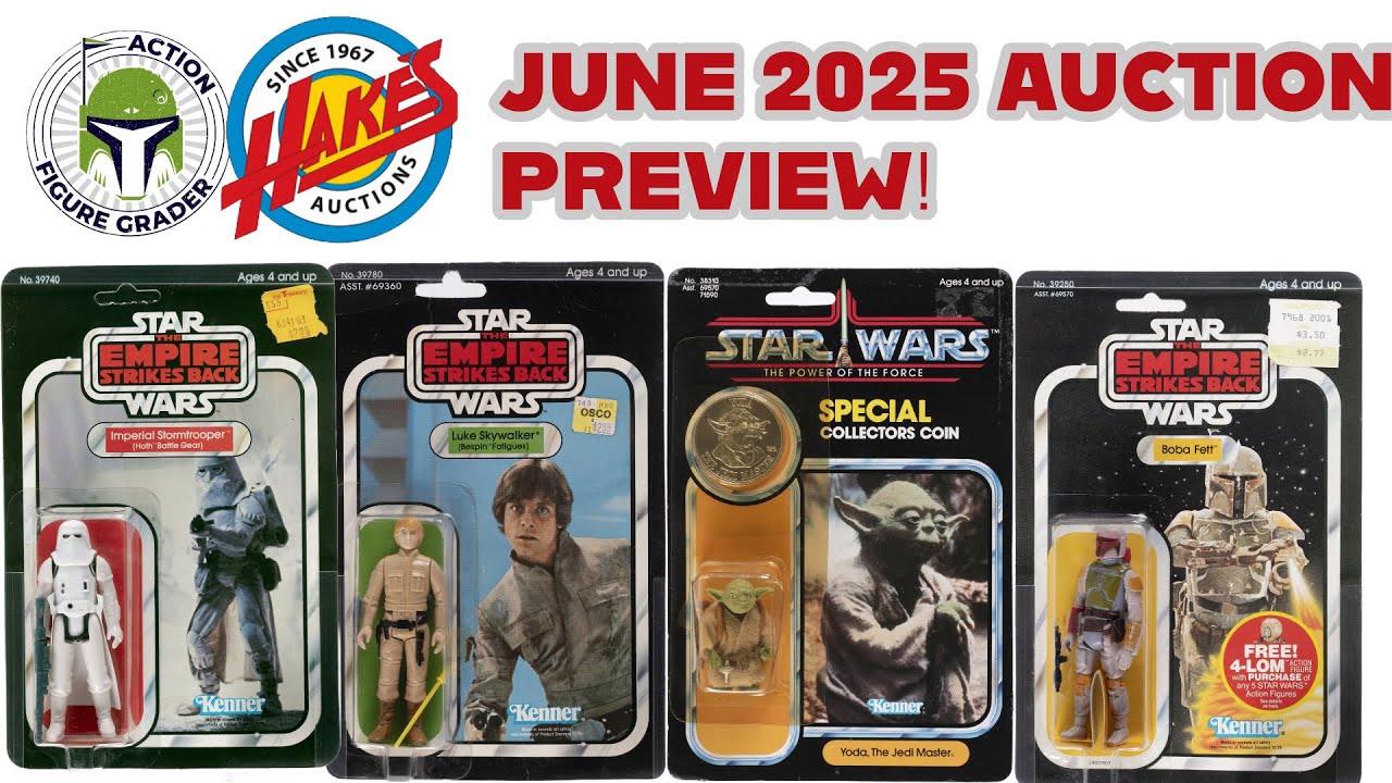 Hake's June 2025 Auction Preview | "Collector-Friendly" Star Wars ...