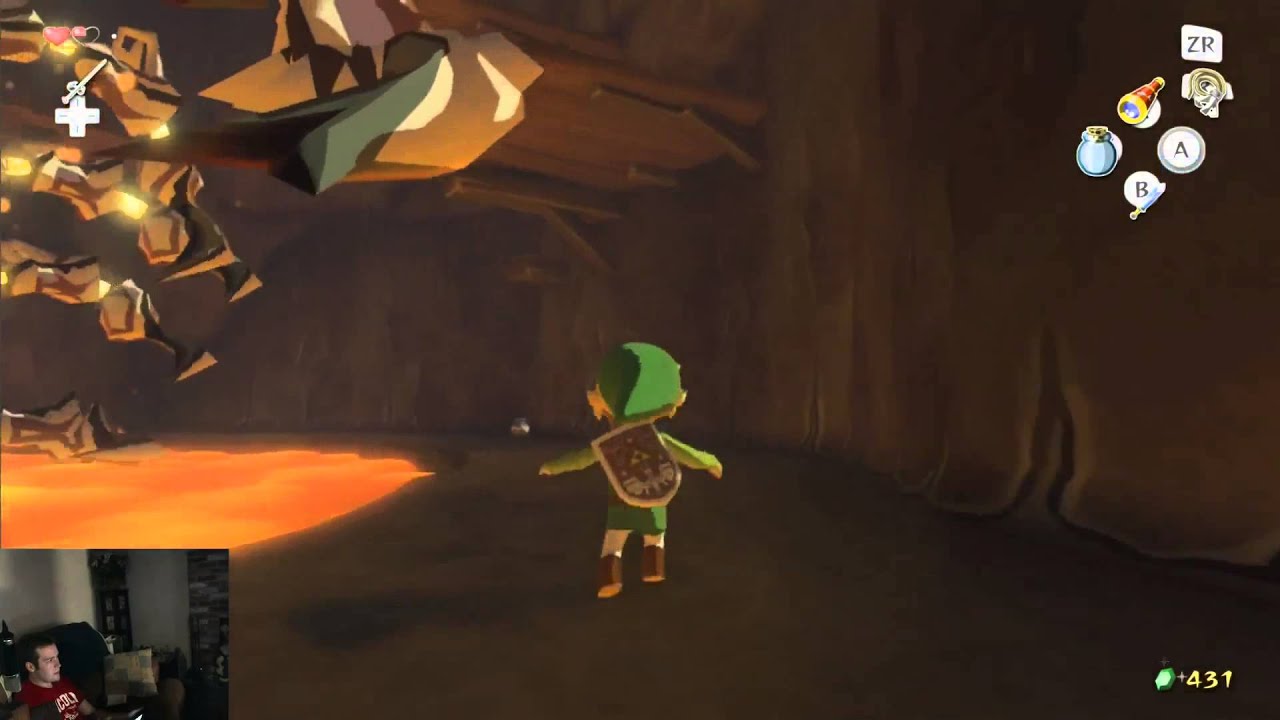 Legend of Zelda: Wind Waker HD - Dragon Roost Island Boss Fight - YouTube