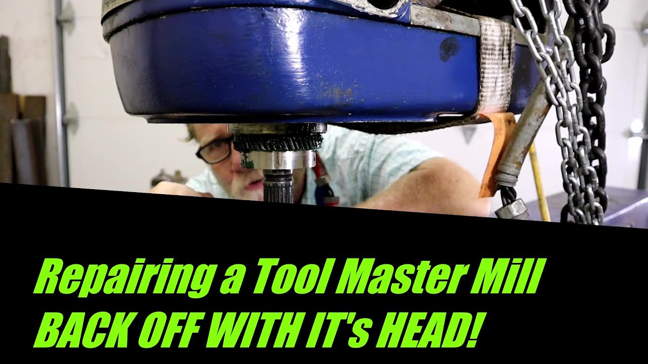 Restoring and repairing a Tool Master 1D Metal Mill - YouTube