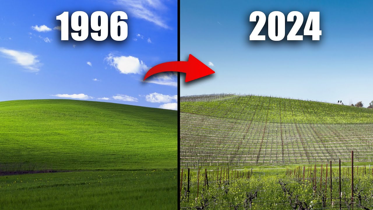 Como está a foto do Windows XP hoje em dia? - YouTube