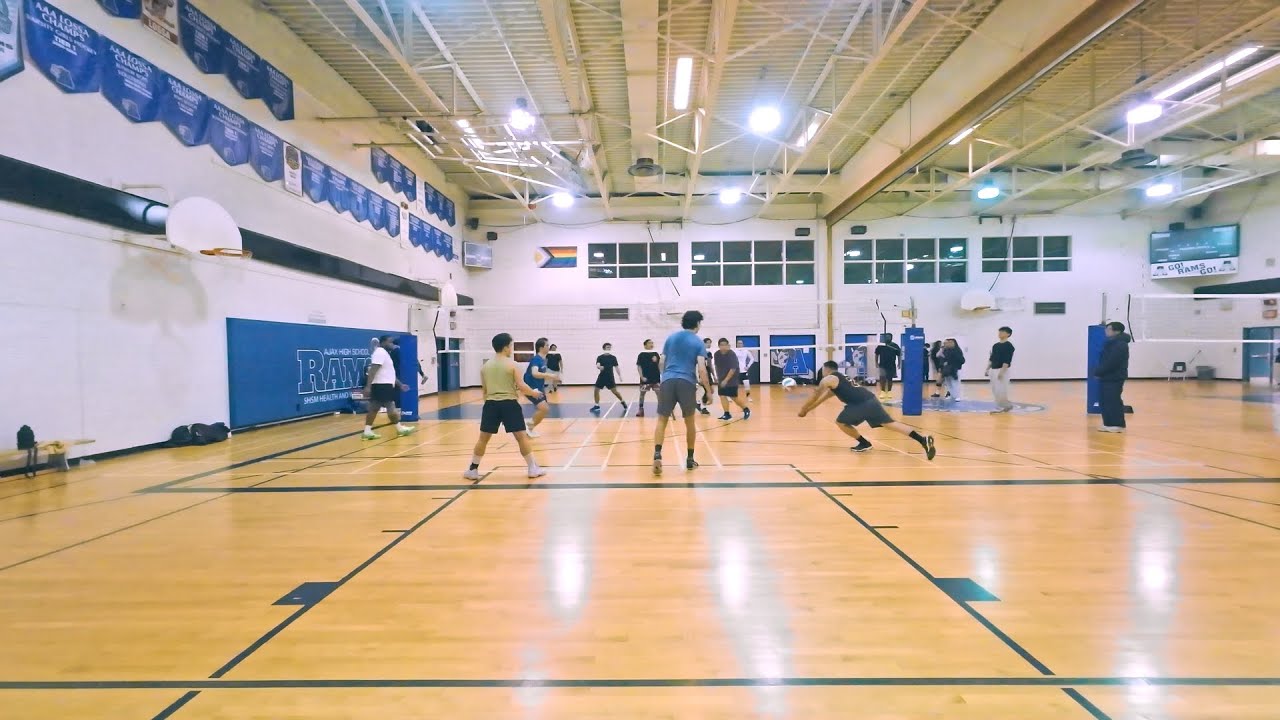 The Hive Volleyball Men's Tournament Playoffs Semi Finals Set 3 @Ajax ...