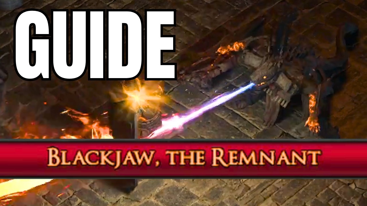 How to Beat Blackjaw, The Remnant in Path of Exile 2! - YouTube