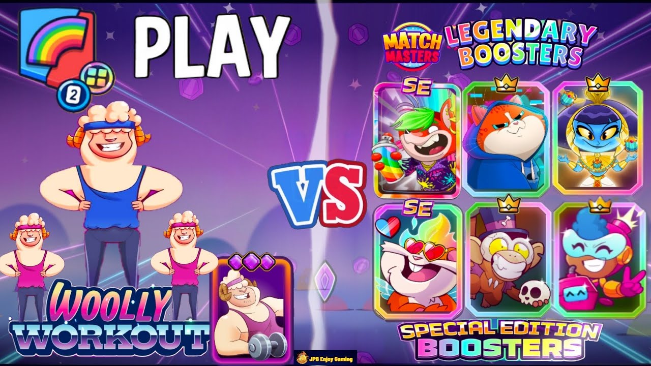 Woolly Workout (VS) SE Booster and Legendary Booster/ Daily Mode ...