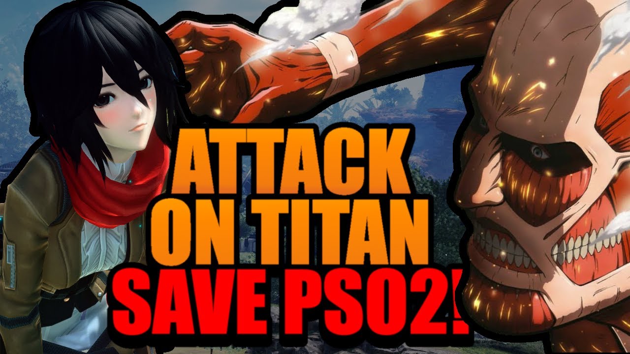 Attack On Titan Crossover Is Coming To PSO2 NGS | PSO2 Update - YouTube