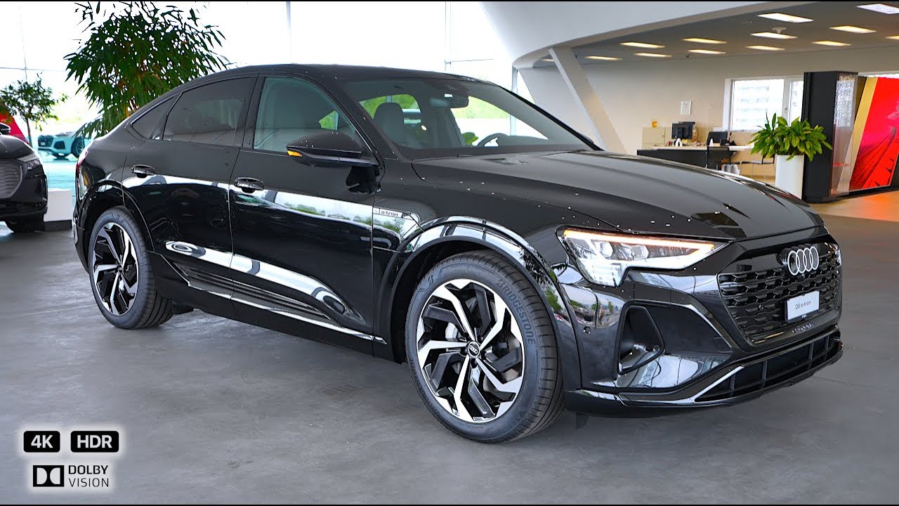 New Audi Q8 Sportback E-Tron Advanced 2024 - YouTube