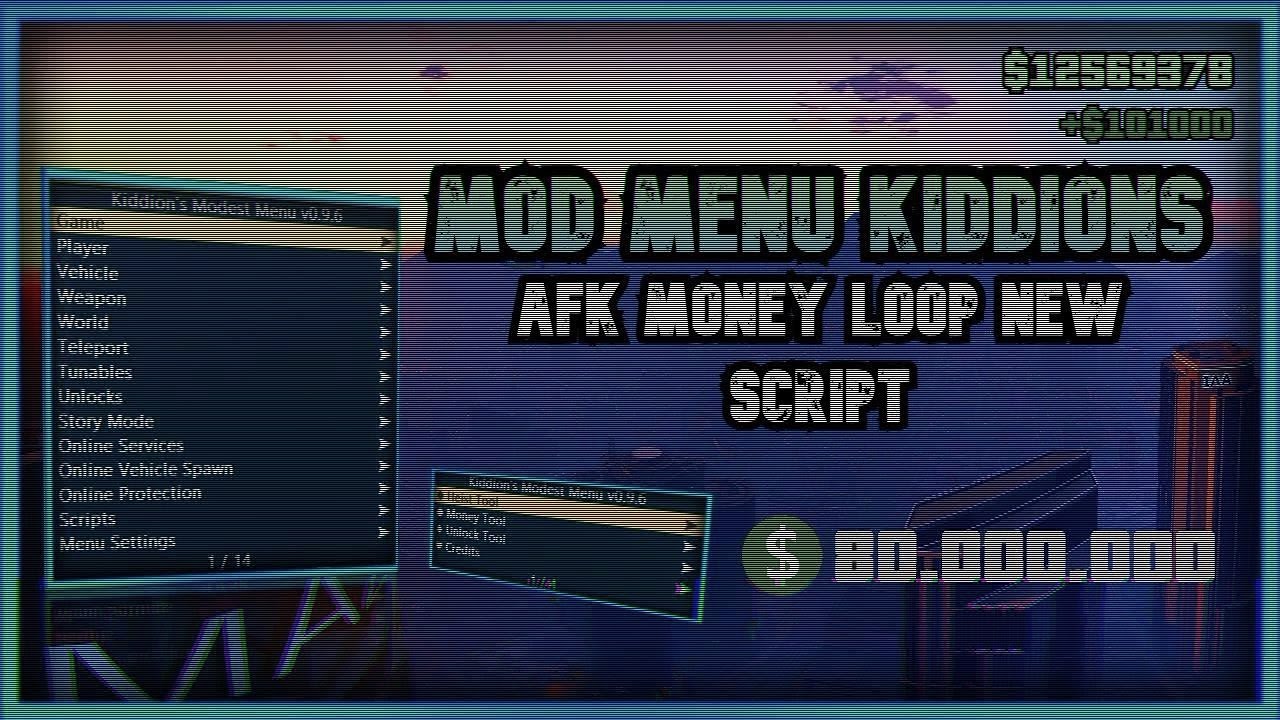 GTA 5 - The Kiddion's Mod Menu - How to get it & How to use it! - YouTube