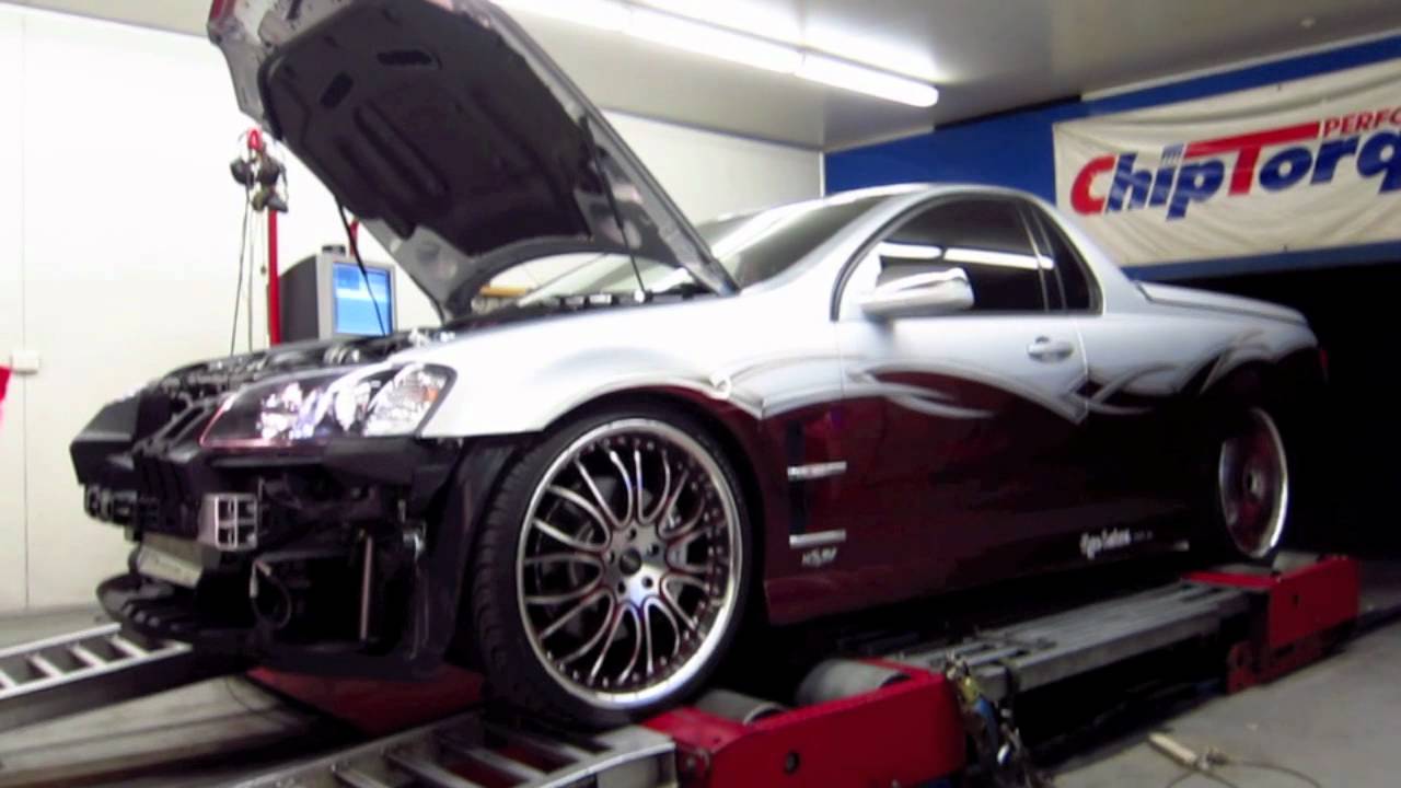 Holden Supercharged Maloo - ChipTorque Dyno - YouTube
