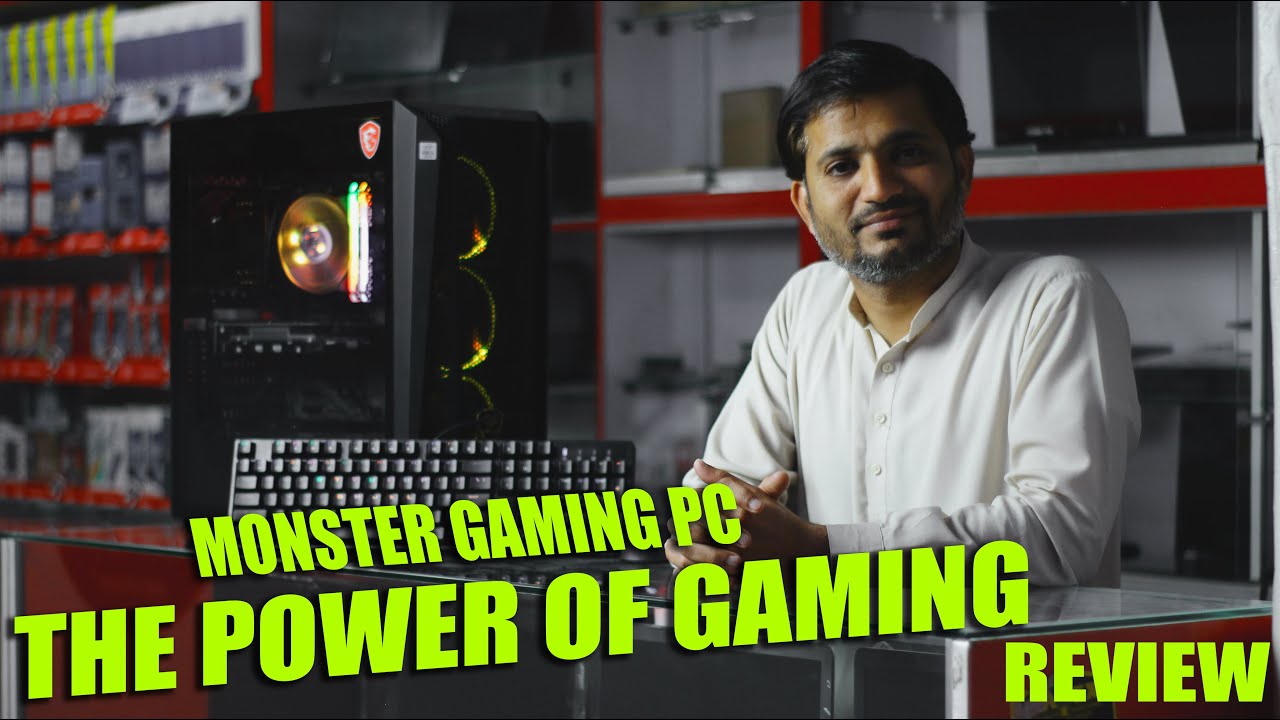 MONSTER GAMING PC | ASSEMBLING | REVIEW 2021 - YouTube
