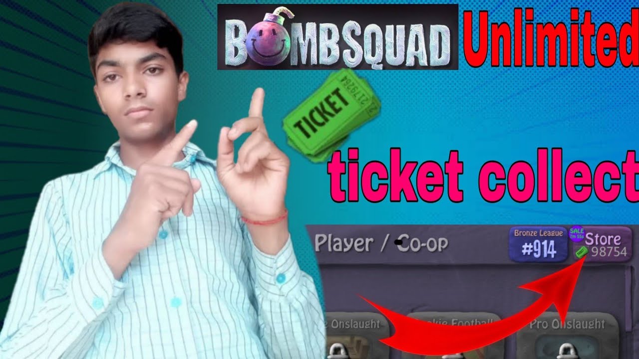BombSquad Game Me Unlimited Tickets kaise Collect Kare 100 Track bombsquad-game-me-unlimited-tickets-kaise-collect-kare-100-track