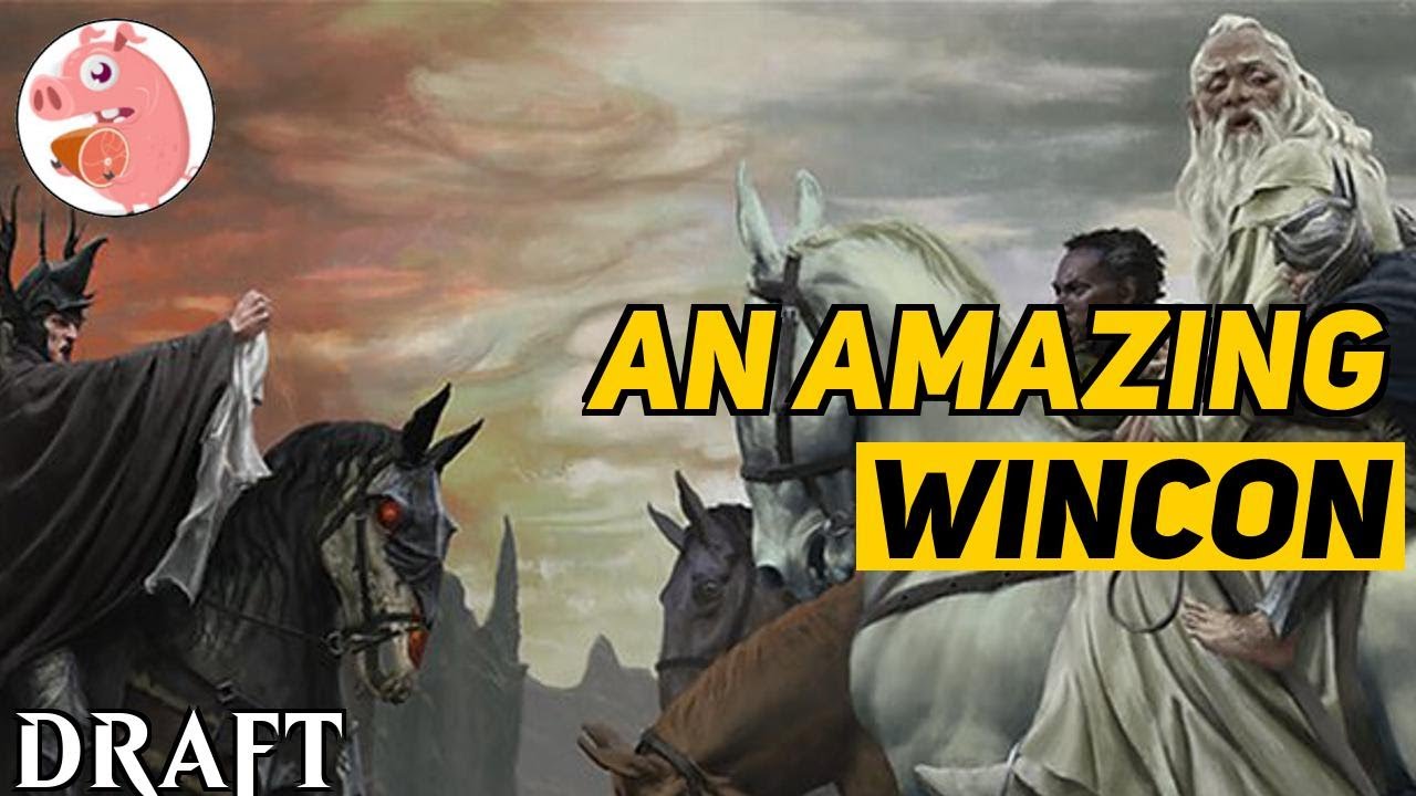 AN AMAZING WINCON | Bo3 Draft | Lord of the Rings | MTG Arena - YouTube