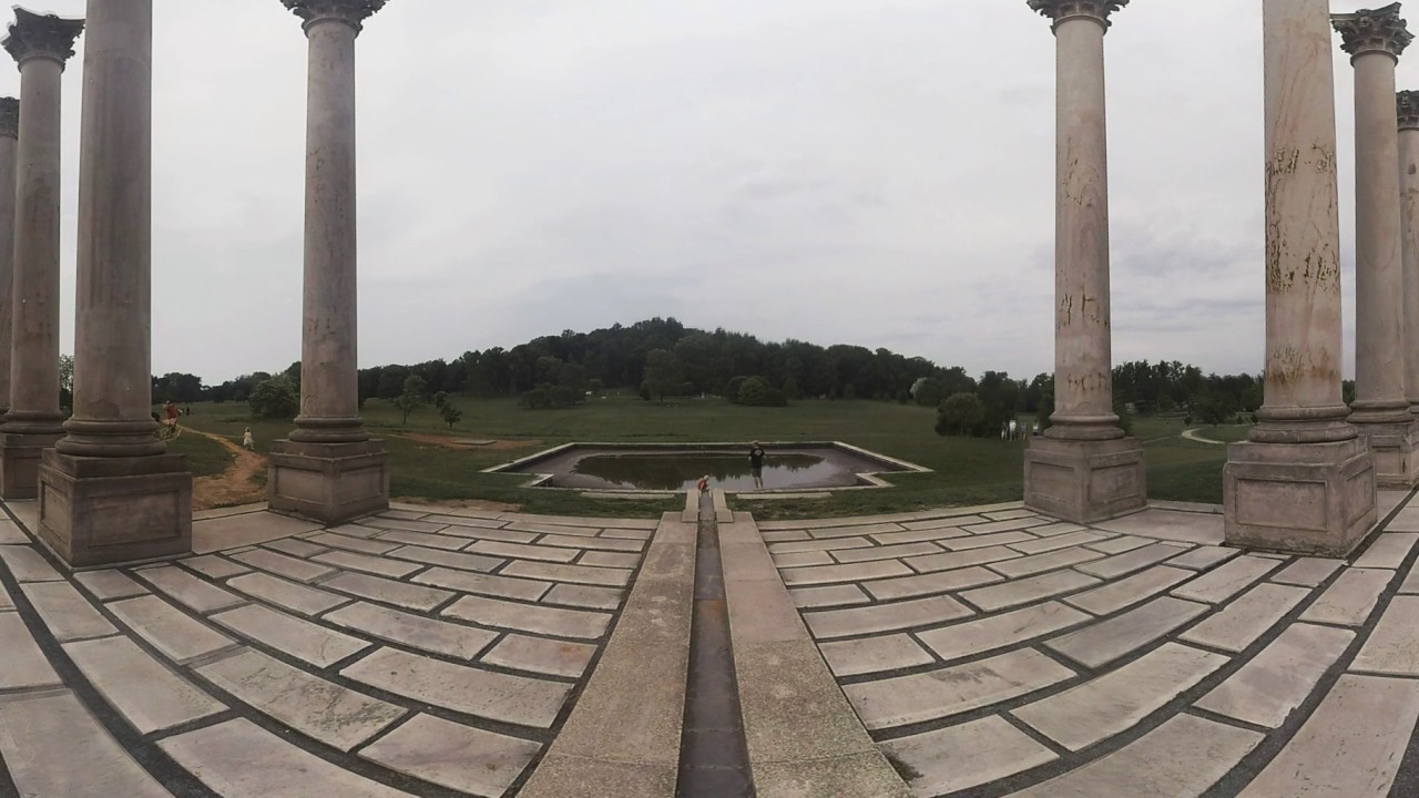 The National Capitol Columns at the U.S. National Arboretum ...