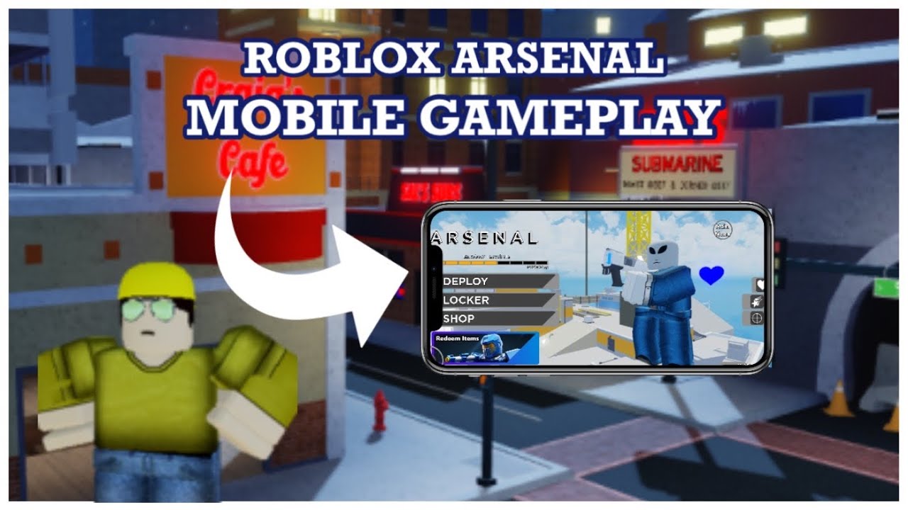 Roblox Arsenal Mobile Gameplay (Full Match) - YouTube