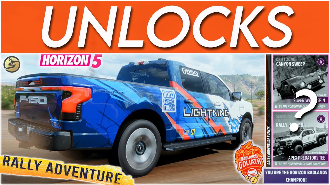Horizon Badlands GOLIATH UNLOCK Forza Horizon 5 Update 19 - YouTube