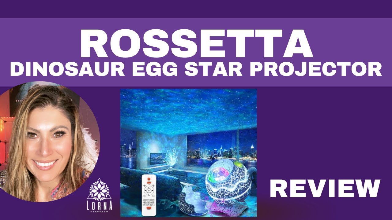 ROSSETTA Galaxy Projector Revolutionizes Bedroom Ambiance - YouTube