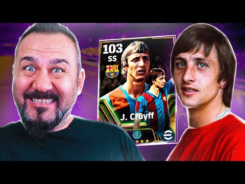 103 CRUYFF GELDİ! MESSİ VE RONALDO ONA HAYRAN!  | eFootball 2024 TOP AÇILIMI