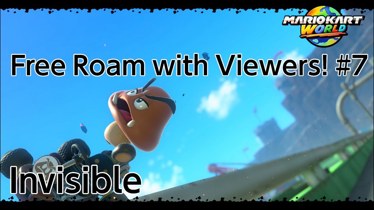 Mario Kart World - Free Roam with Viewers! #7 🏁 - YouTube