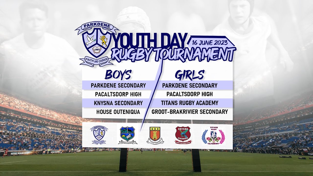 Parkdene Youth Day Rugby Tournament 2023 - YouTube