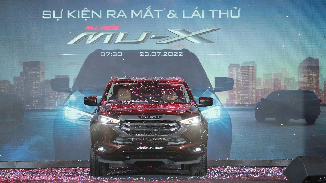 SỰ KIỆN RA MẮT VÀ LÁI THỬ ISUZU ALL NEW MU-X 2022 TẠI SECC, HCM - YouTube