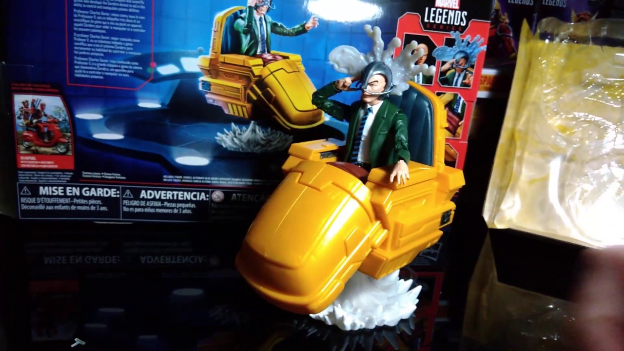 Marvel Legends Professor Charles Xavier with Hover Chair | Unboxing ...