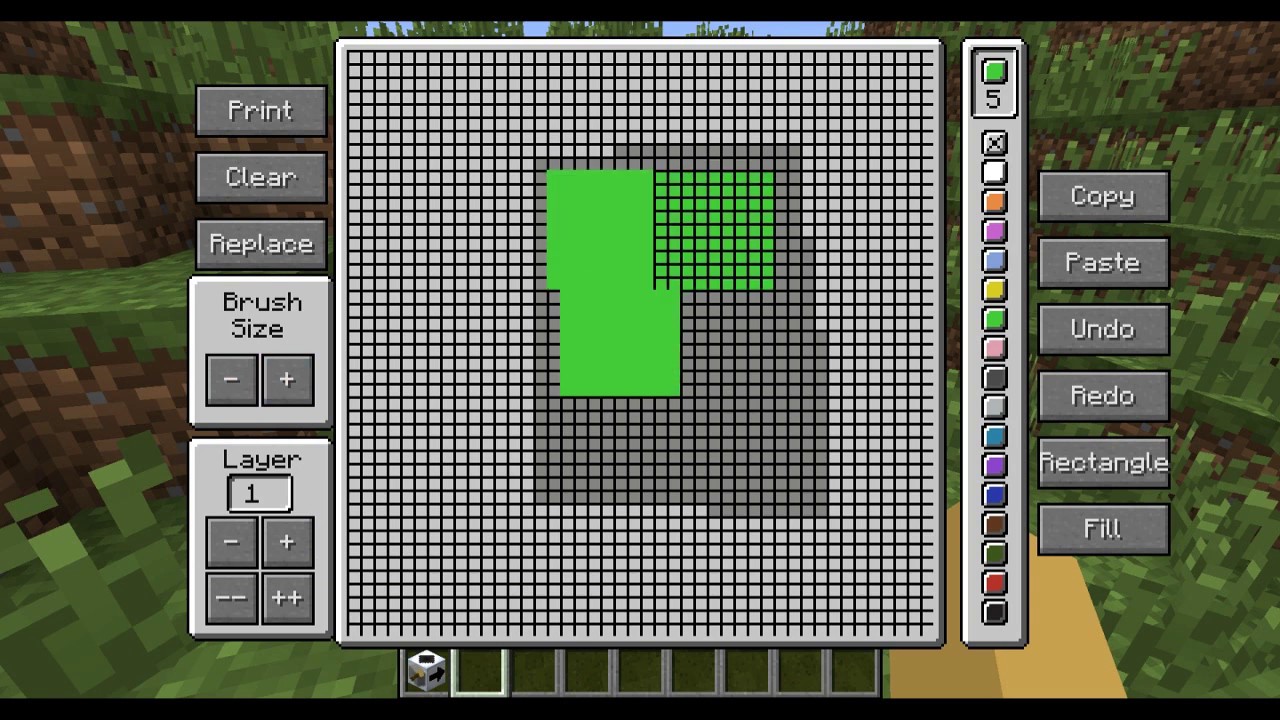 Minecraft - Impresora MOD! (Haz Pixel Art Inmensos, Imaginación a Tope ...