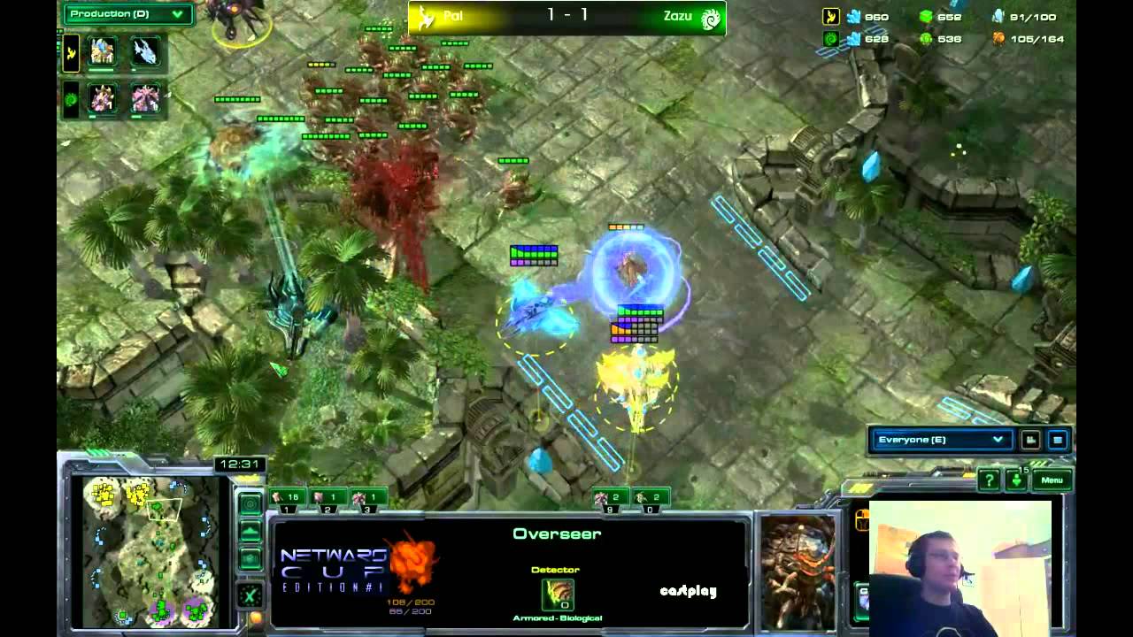 NETWARS HOTS CUP#1 FINAL Zazu vs PAL - game 3 - YouTube