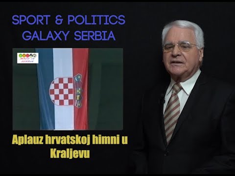 Aplauz hrvatskoj himni u Kraljevu - Milojko Pantić
