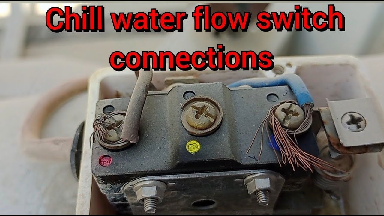Flow switch connections of chillers #chiller #york #carrier #trane ...
