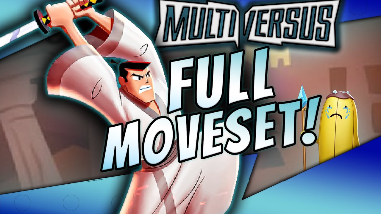 Multiversus Samurai Jack FULL MOVESET LEAKED! Full Descriptions! - YouTube