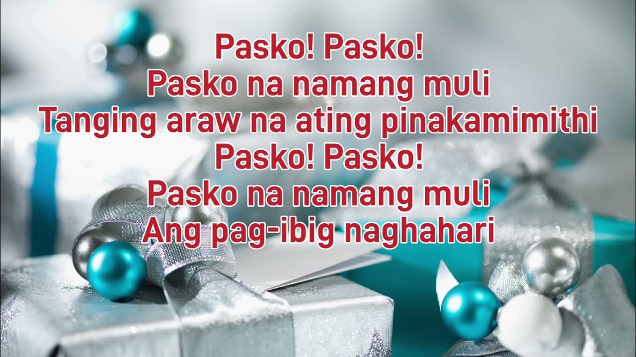 PASKO NA NAMAN MEDLEY - YouTube