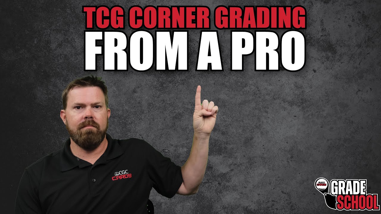 How CGC Cards Graders Grades TCG Corners! - CGC Cards Grade School ...