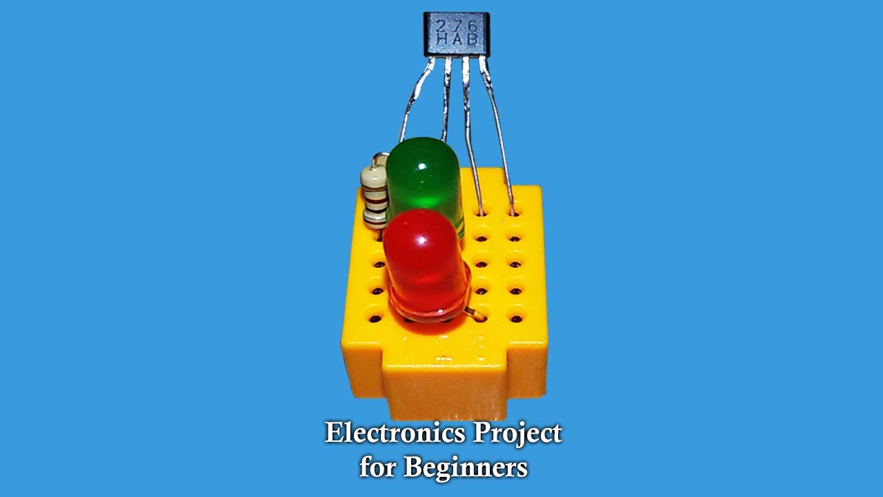 Amazing Hall Effect Sensor Electronics Project for Beginners | Ezi ...