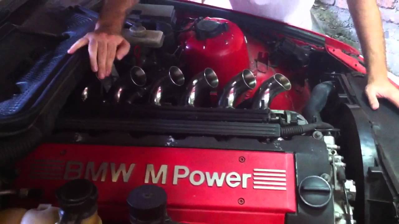 BMW M50 M52 S52 Individual Throttle Body Kit (ITB) Intake With CARBON ...