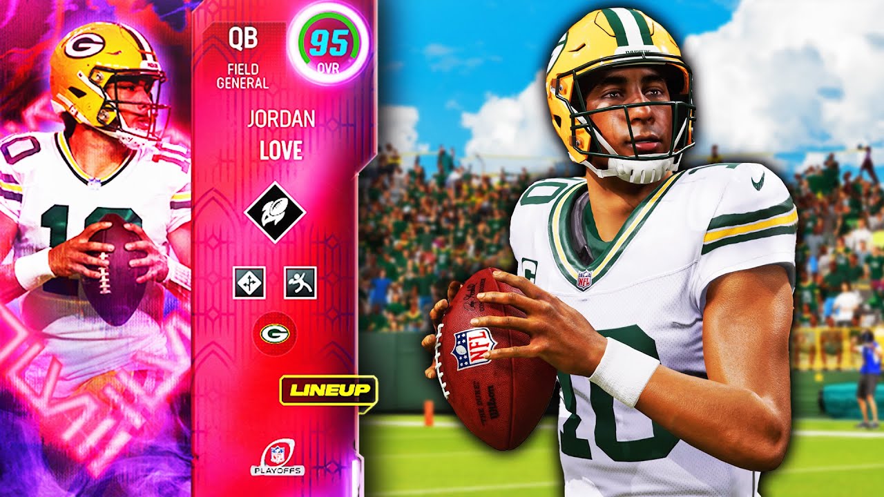 JORDAN LOVE THE NEW QB1?? (HRM + SFL) Madden 24 Ultimate Team "Playoff ...