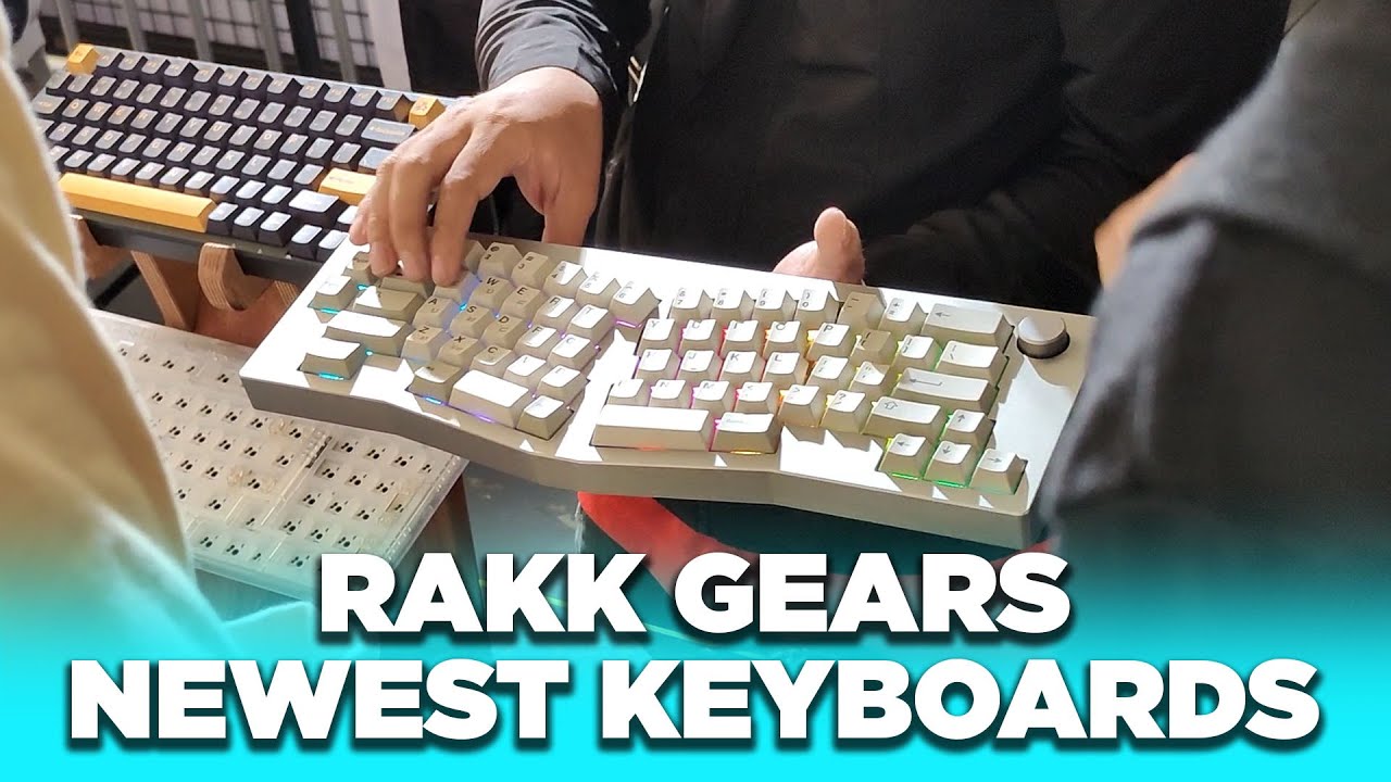 Rakk Gears Newest Upcoming Products - YouTube