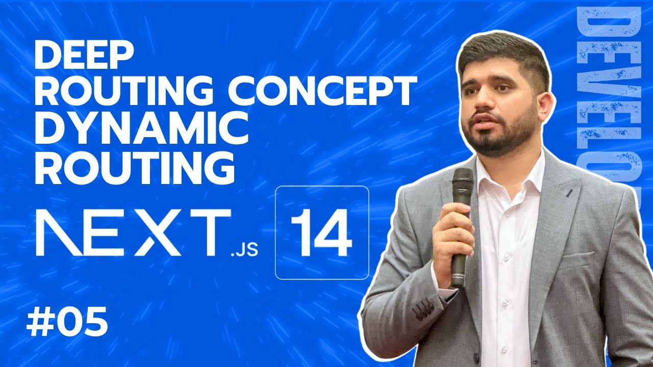 #05: Deep Routing Concept | Dynamic Routing | Nextjs 14 (2024) - YouTube