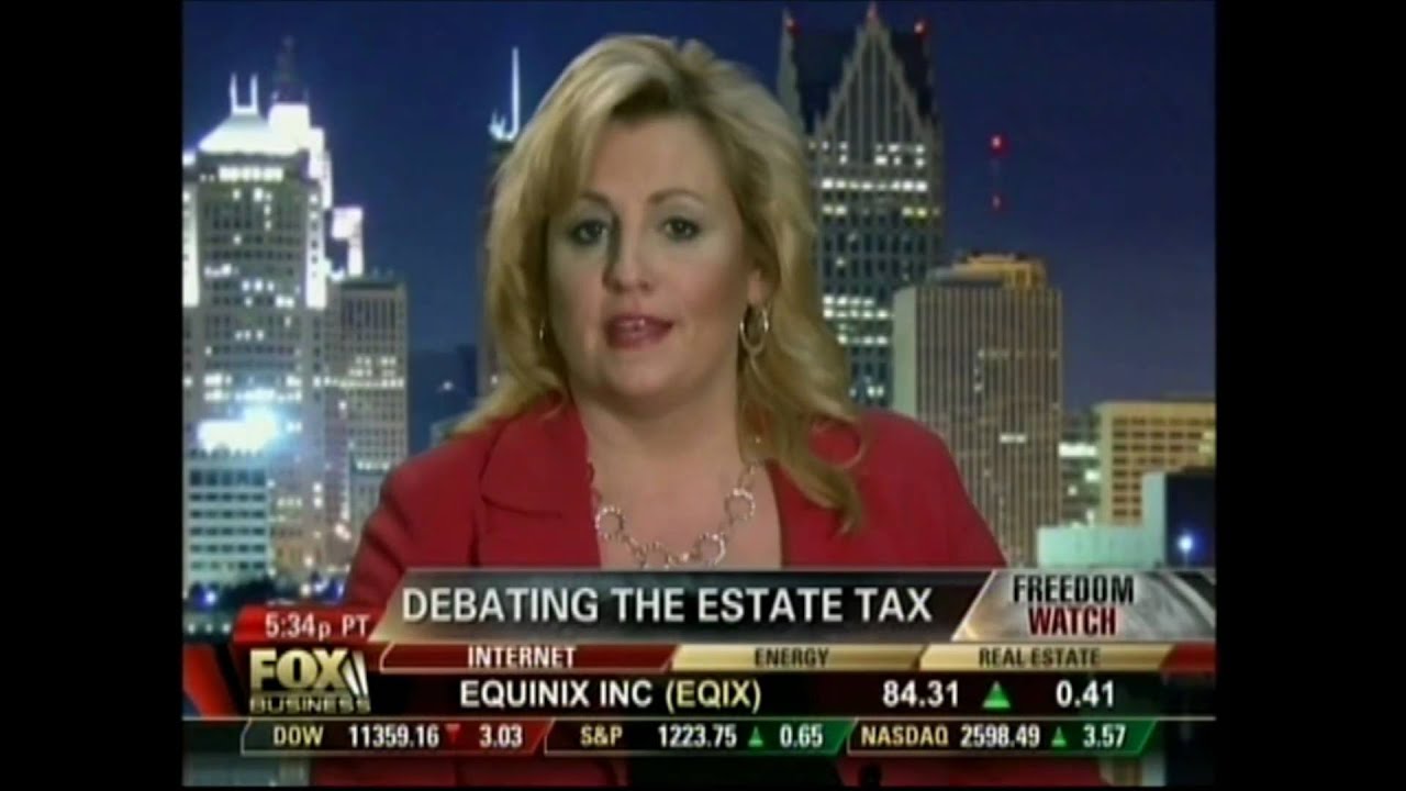 Nancy Skinner on Freedom Watch 12-7-10 discussing the estate tax - YouTube