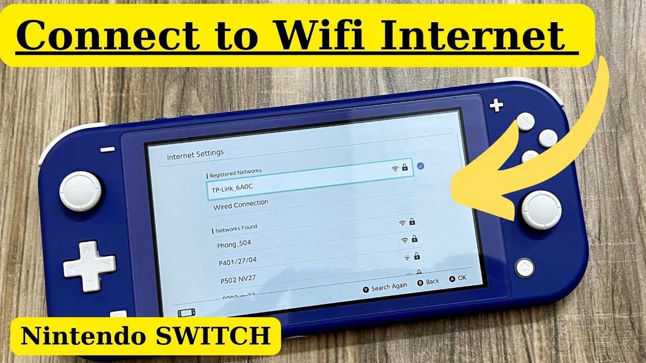 [Hướng Dẫn] Kết Nối Wifi Trên Nintendo Switch / How to Connect to Wifi ...