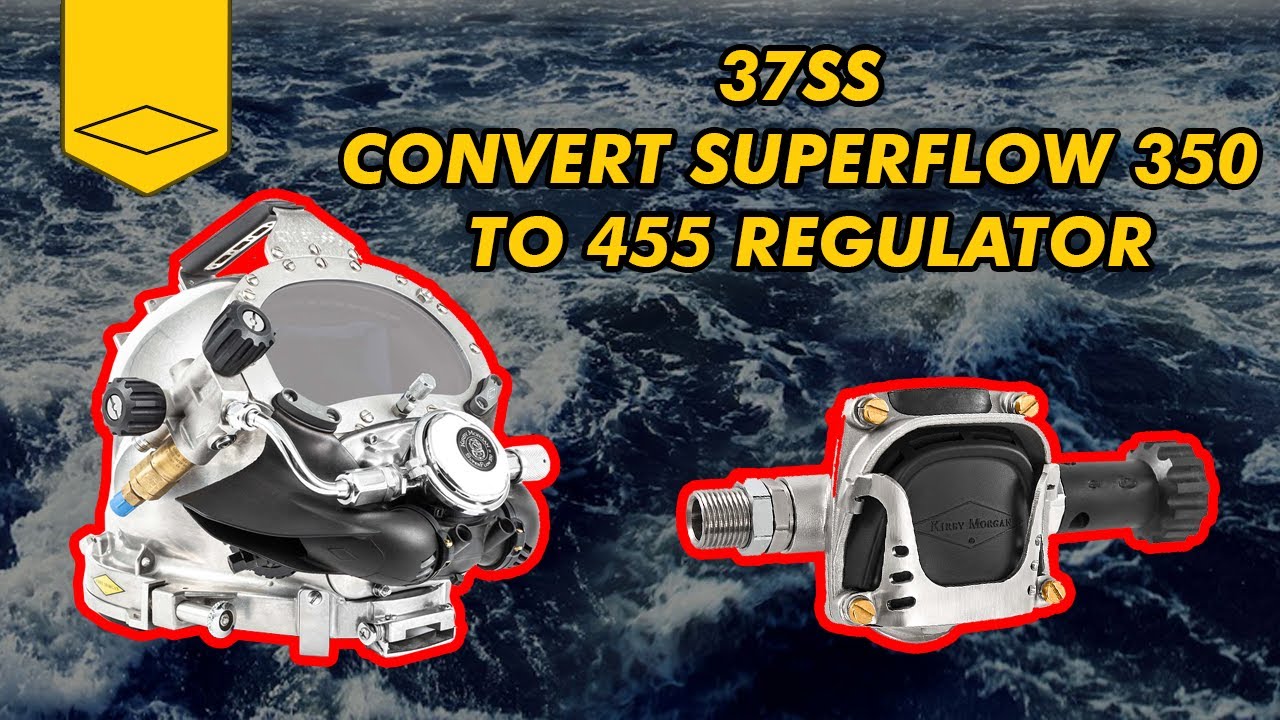 How To: Convert KM 37SS with SuperFlow® 350 to 455 Regulator. - YouTube