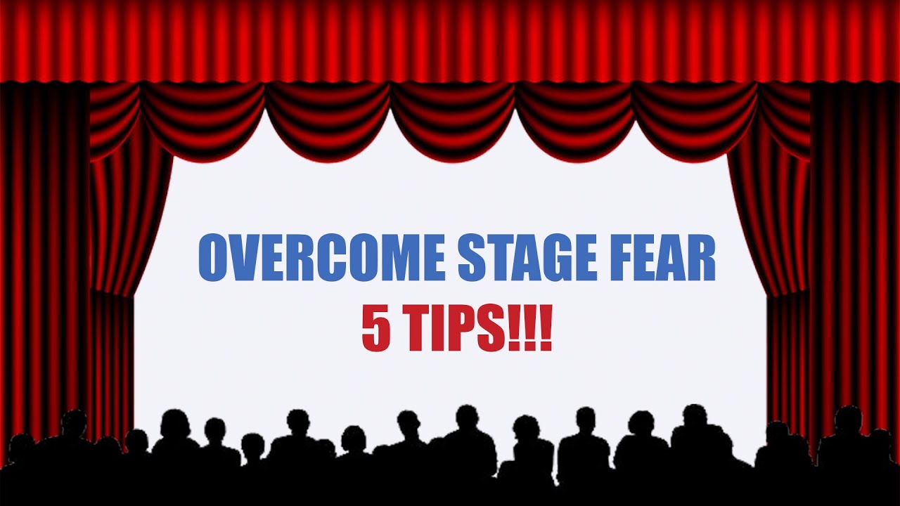 How to overcome stage fear : My TOP 5 TIPS | Urmi Battu - YouTube