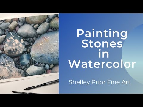 Painting Rocks & Stones in Watercolor - YouTube