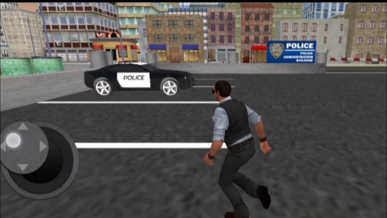 Real police car driving 2024 - YouTube